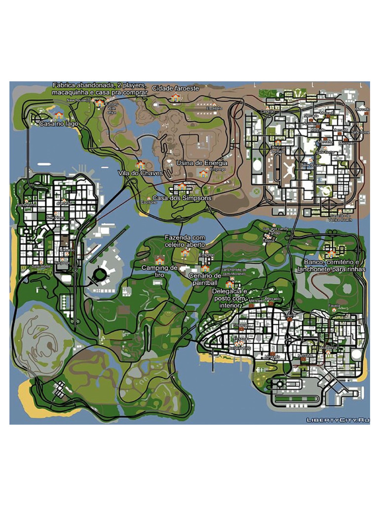 GTA Brasil Map 00001 | PDF