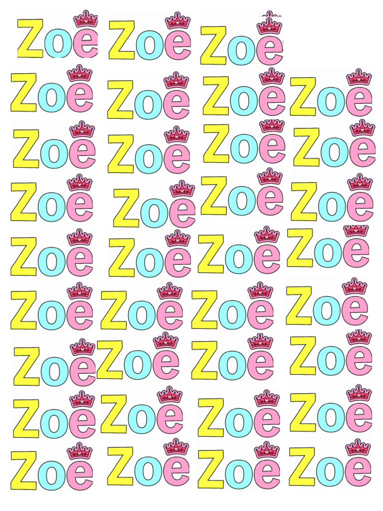 Zoe | PDF