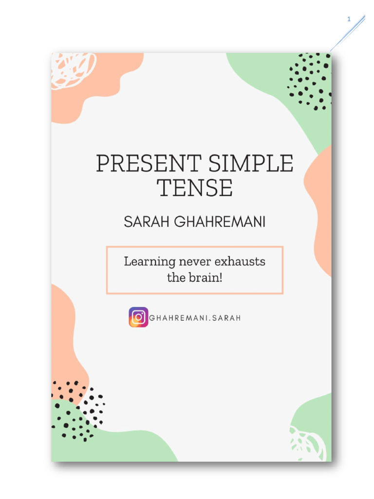 Present Simple Course | PDF