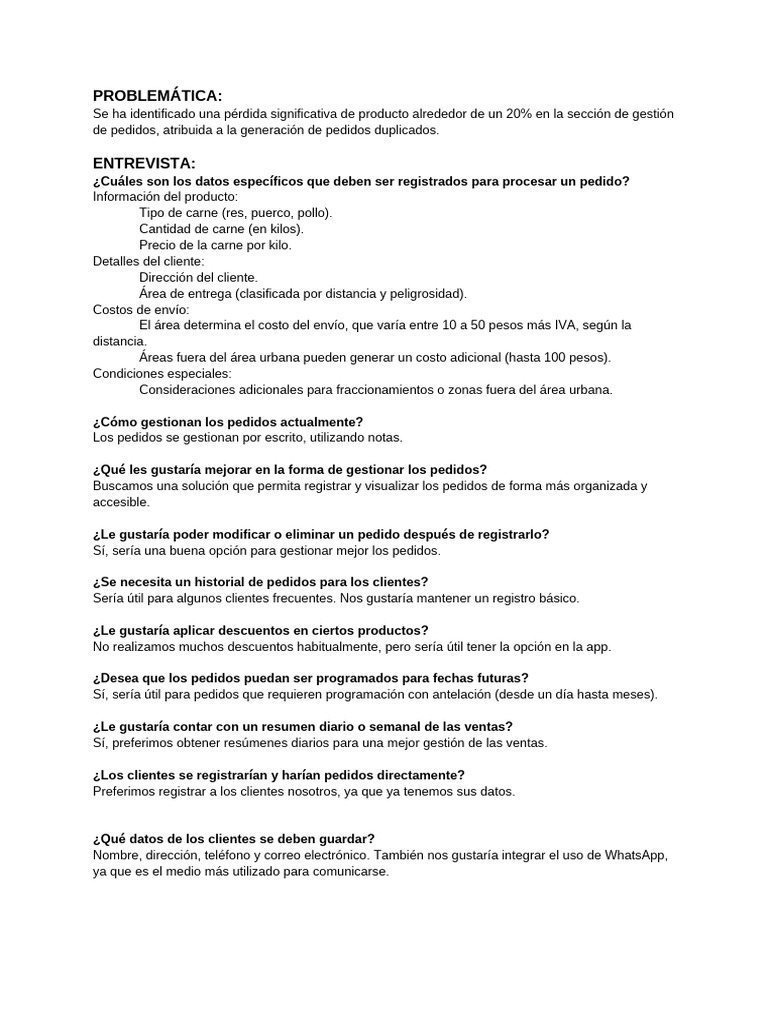 Proyecto Integradora | PDF