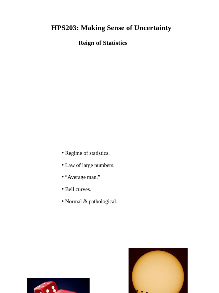 HPS203 Lecture3 | PDF