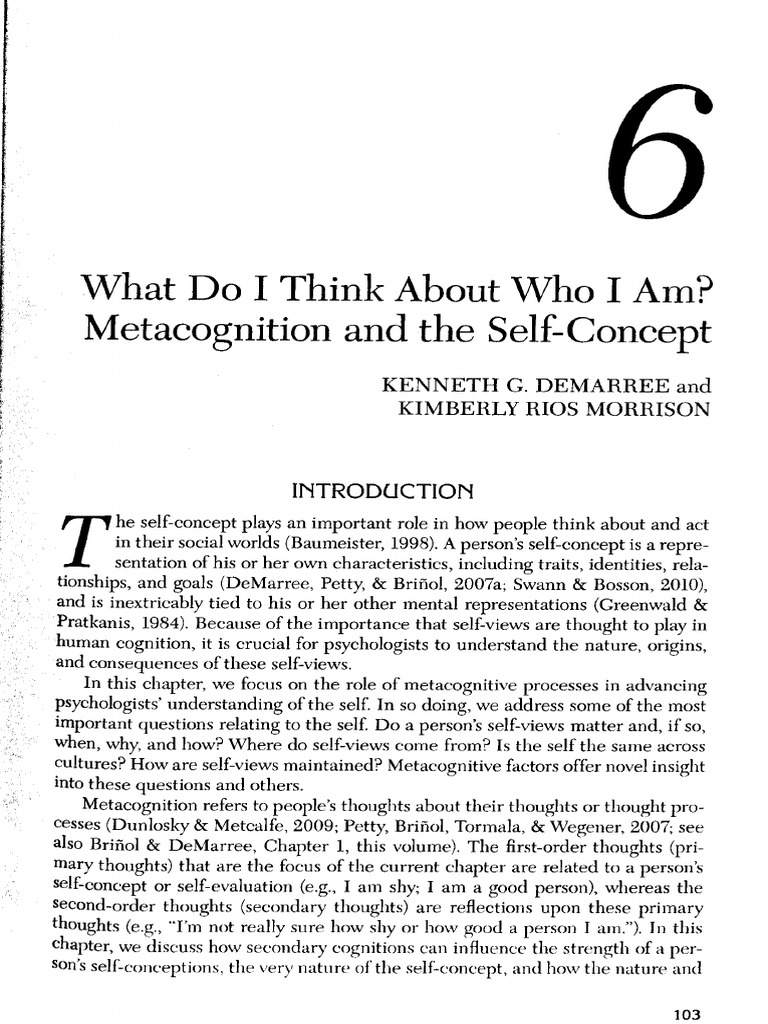 Metacognition Social Pdf