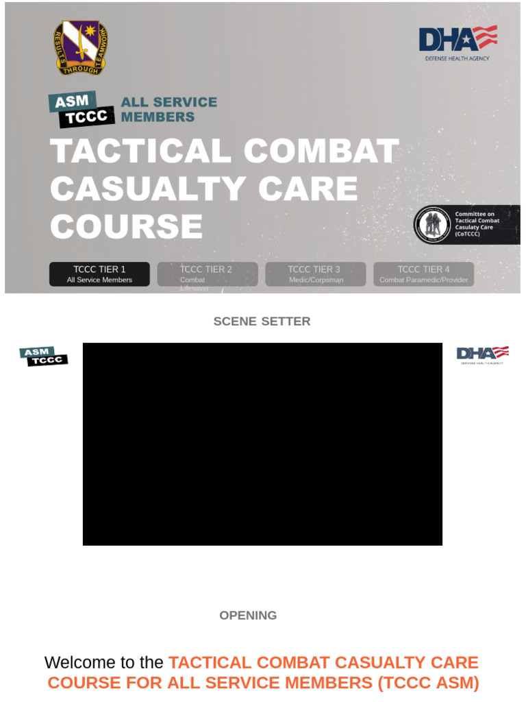 TCCC for Service Members Reference | PDF