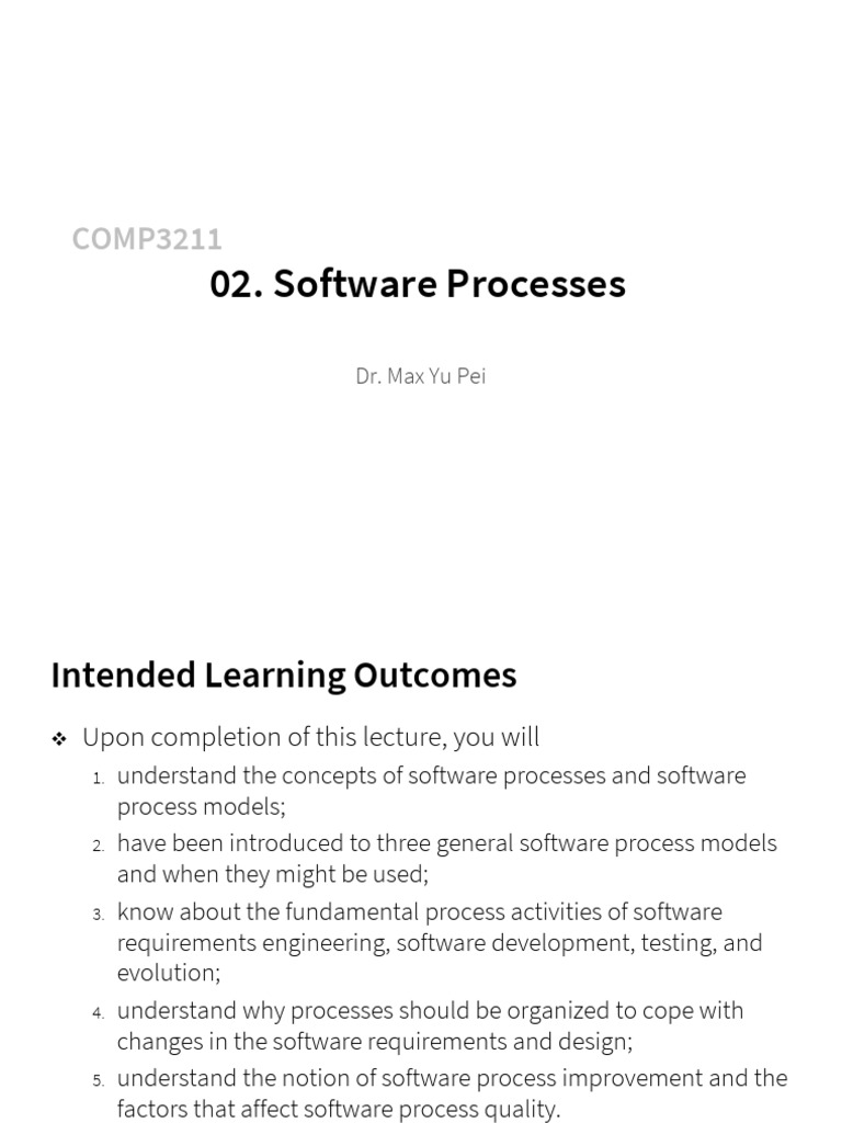 Software Processes | PDF