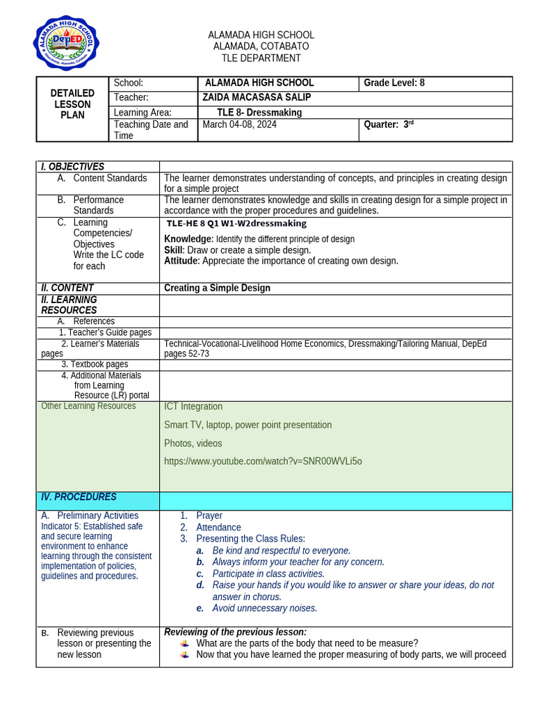Cot 1 FBS 2023 | PDF
