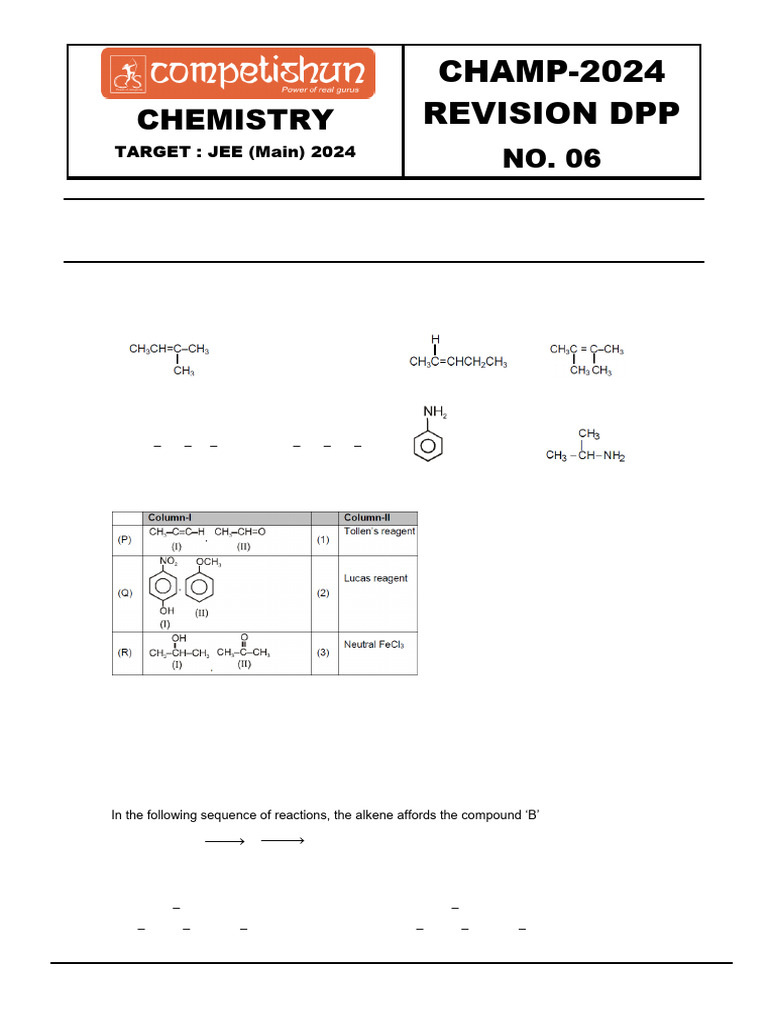 DPP-6 - PC Copy (Structure Identification, POC) | PDF