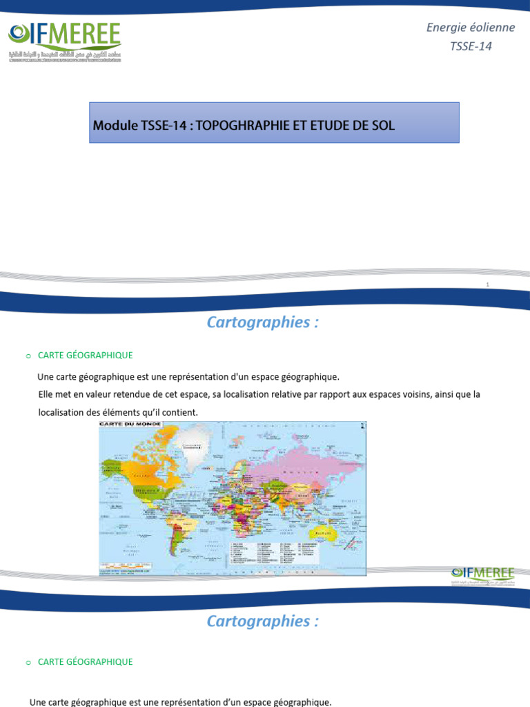 Topographie Et Etude de Sol1 | PDF