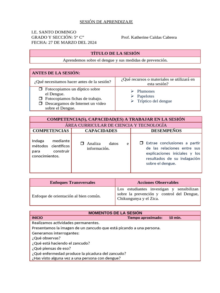 Sesion 5_ Ciencia y Tecnologia | PDF Sesion 5_ Ciencia y Tecnologia | PDF