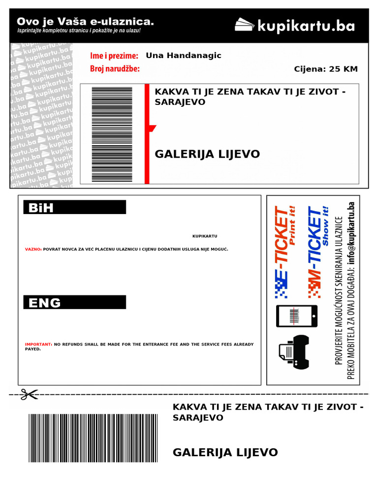 Eticket | PDF