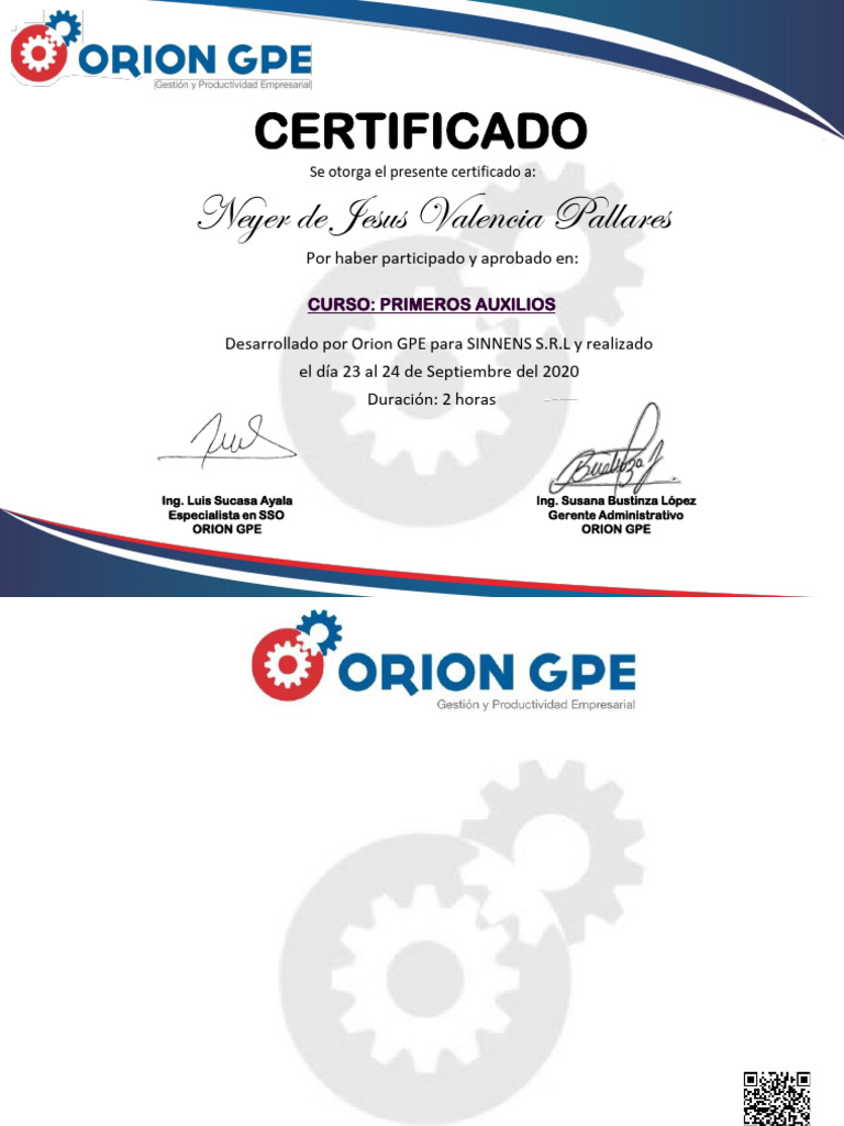 Certificados-Primeros-Auxilios-3-pdf | PDF