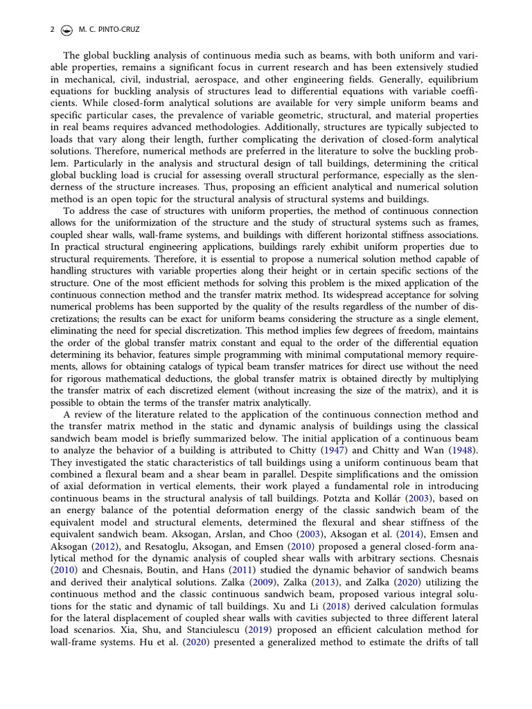 Practical solutions for global buckling analysis in tall buildings ... Practical solutions for global buckling analysis in tall buildings ...