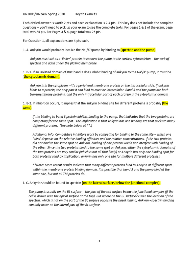 Bio 2 Exam 1 Key Insights | PDF | Gene | Teaching Methods & Materials