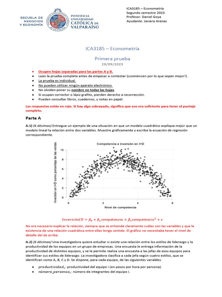 2023-2 Econometria | PDF