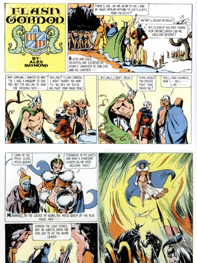 Flash Gordon S005 - Witch Queen (21 Apr 1935 To 13 Oct 1935) | PDF