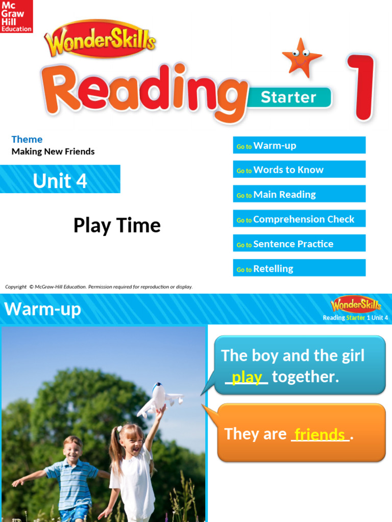 Starter 1 - Unit 4 | PDF