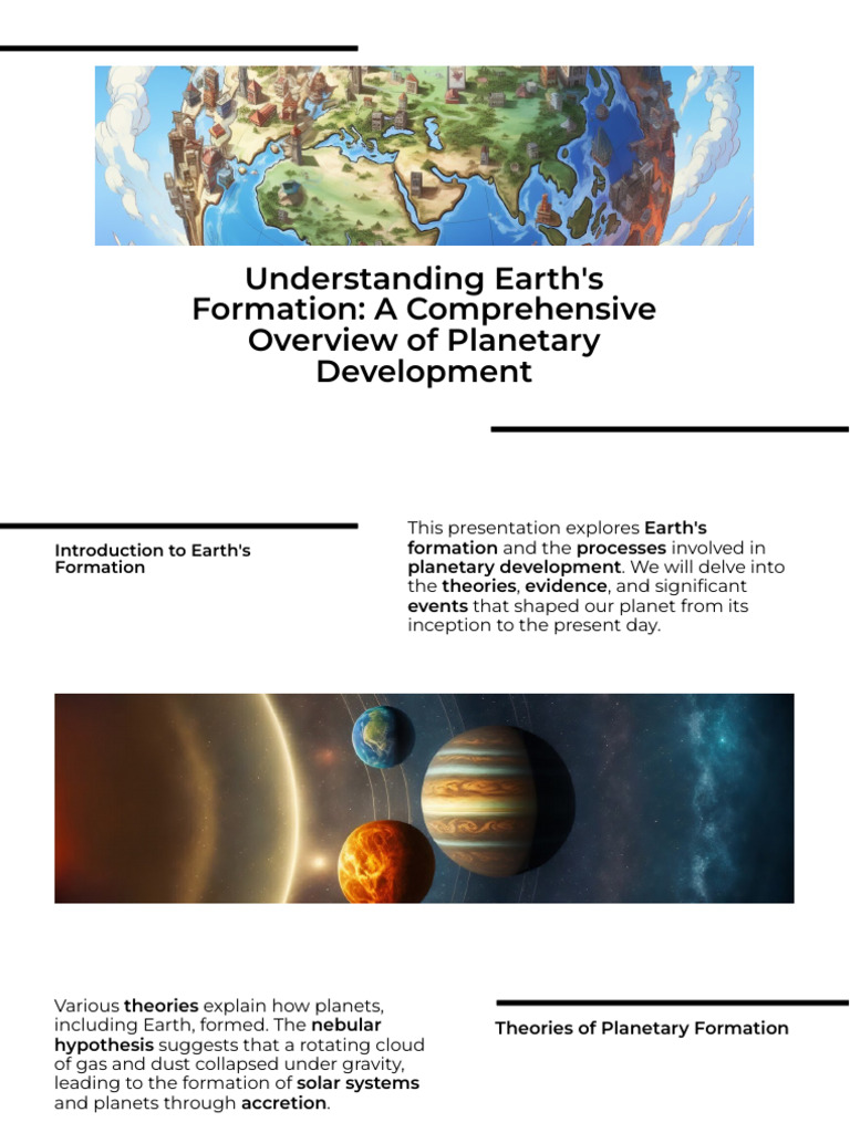 Slidesgo Understanding Earths Formation A Comprehensive Overview of Planetary Development ...