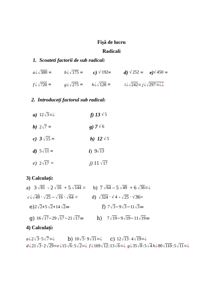 Test A 7a NR 1 Patrulater, Paralelogram | PDF
