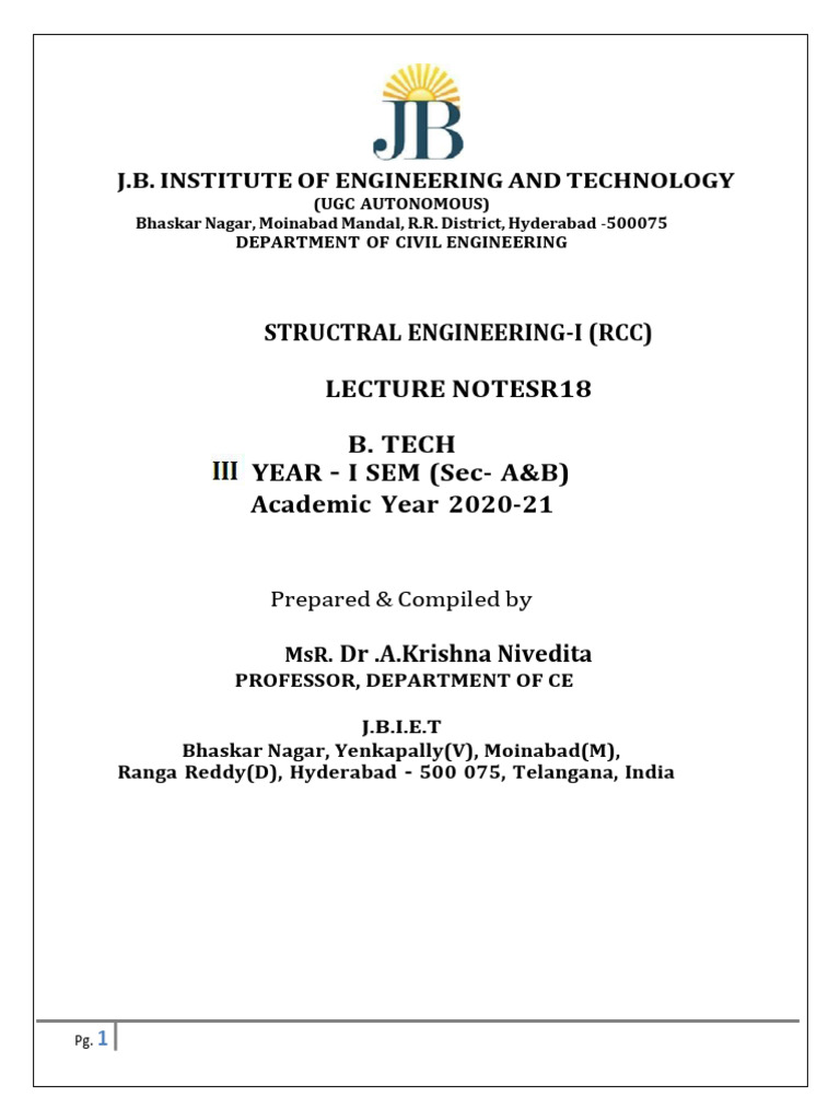 Strcutral Analysis Pdf