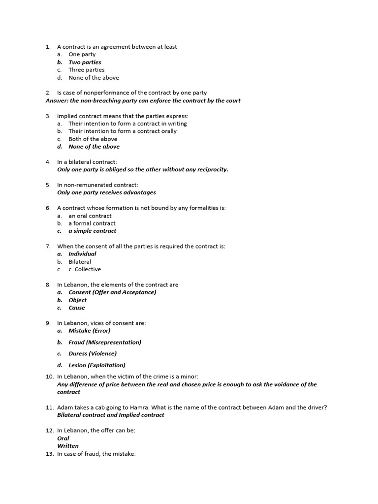 Business Law - Exam 2 | PDF