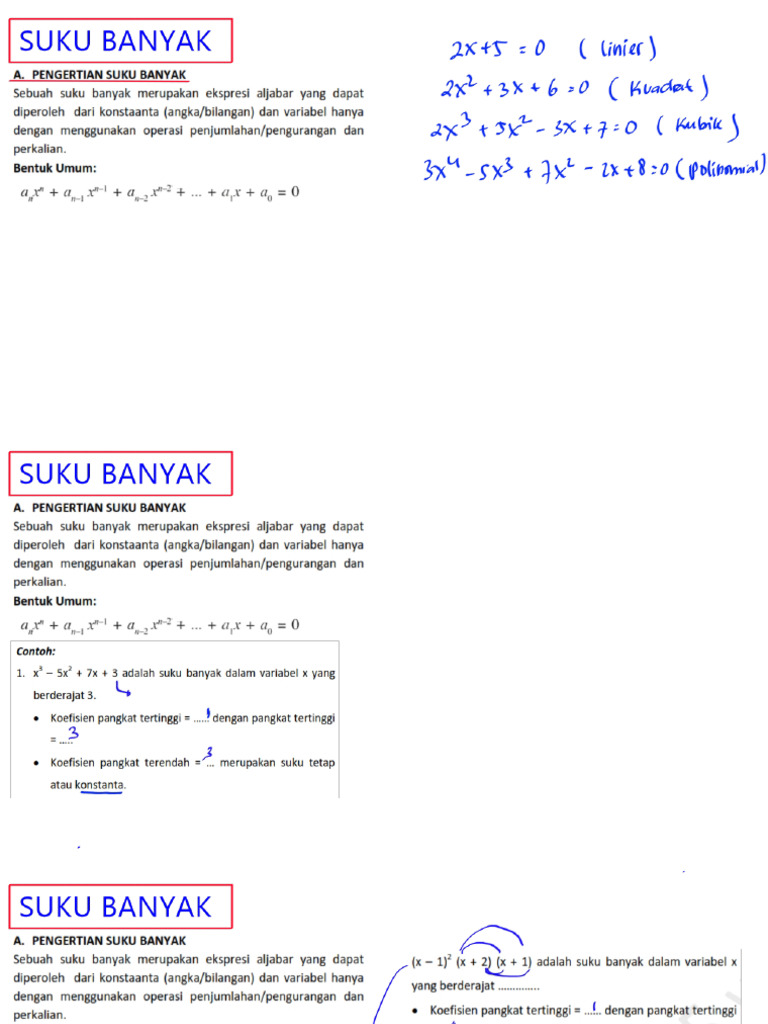 Suku Banyak | PDF