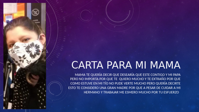 Carta Para Mi Mama Pdf