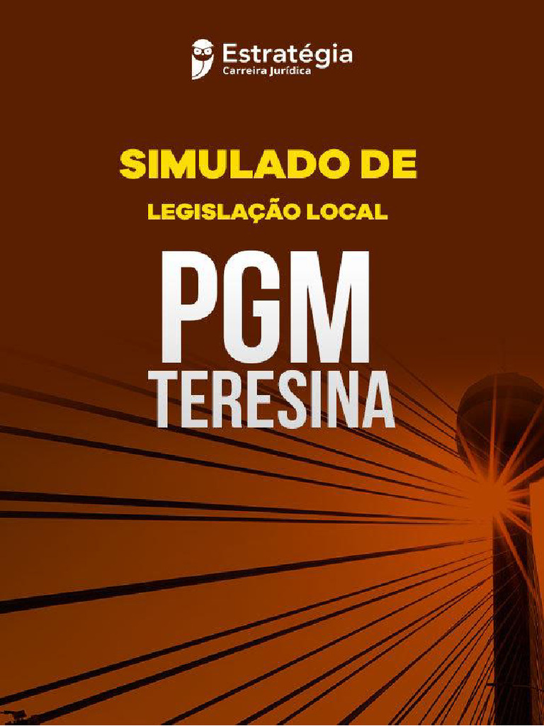Caderno_PGM-Teresina_sem_comentário | PDF