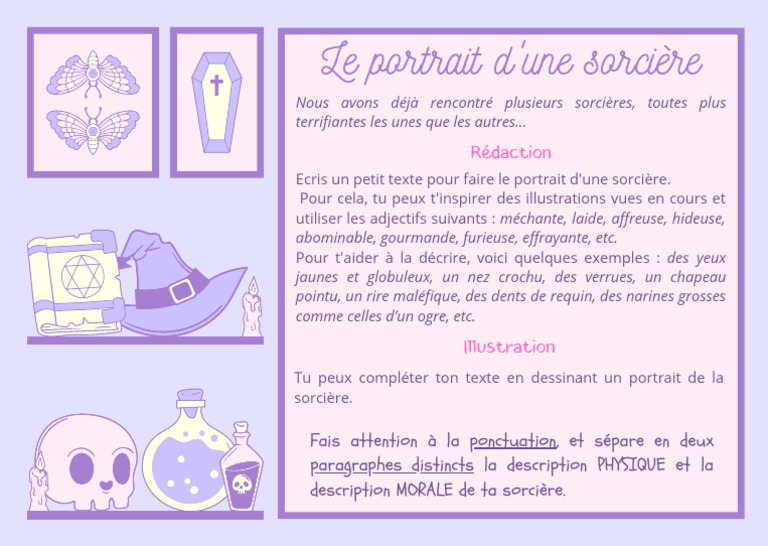 Le Portrait D'une Sorcière | PDF