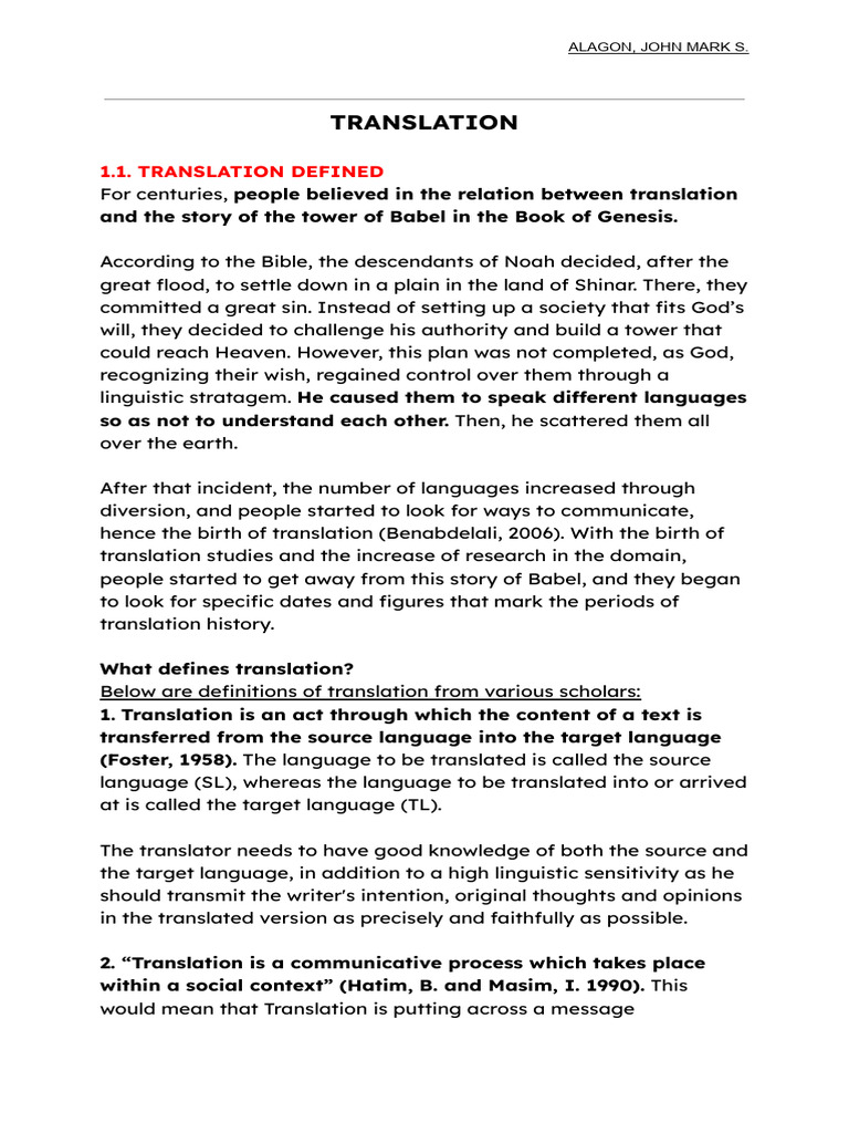 TRANSLATION REVIEWER | PDF