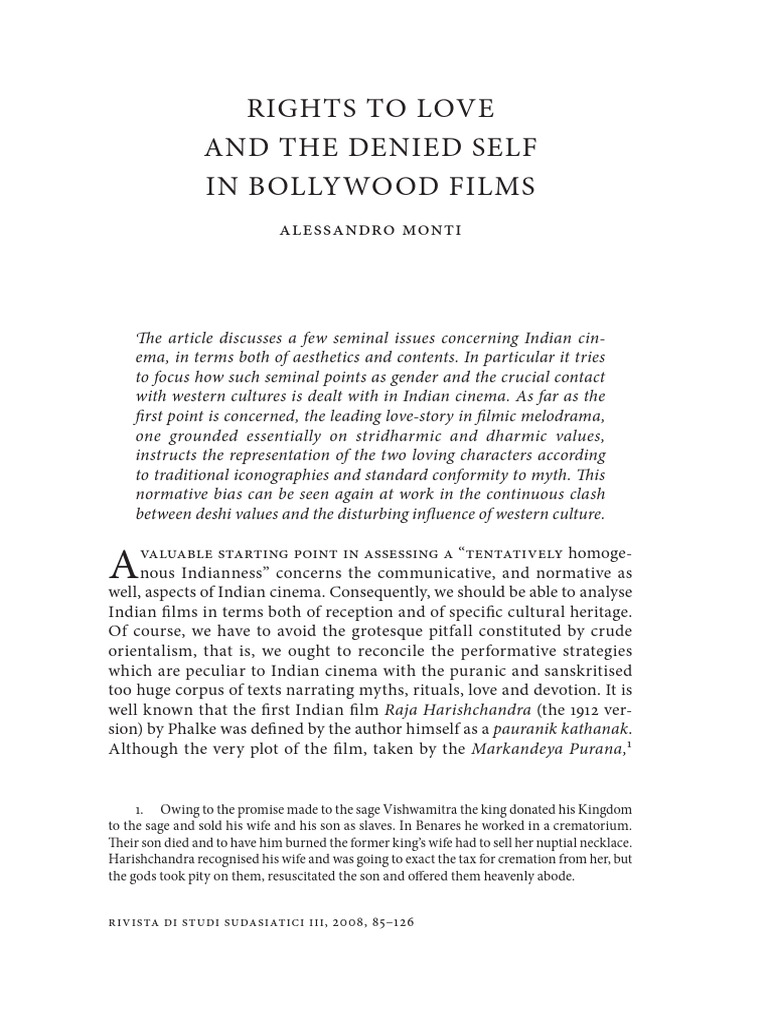 Rights To Love and The Denied Self in Bo | PDF