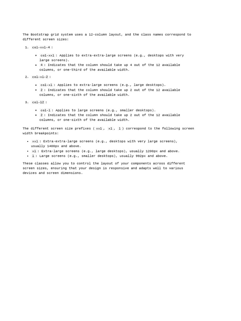 Bootstrap Layout2 | PDF