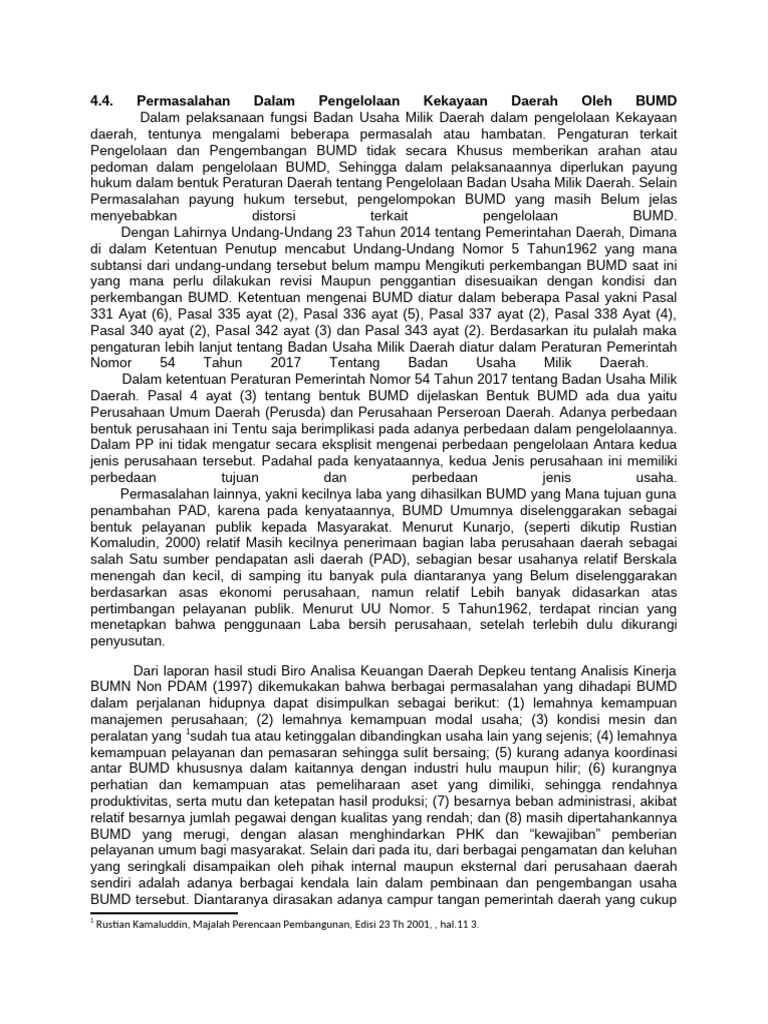 Permasalahan PEMDA | PDF | Karier & Perkembangan | Bisnis