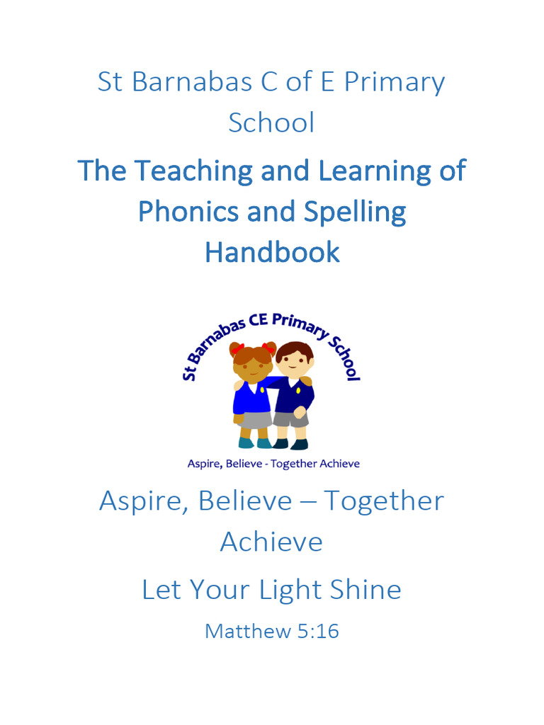 Phonics and Spelling Handbook | PDF