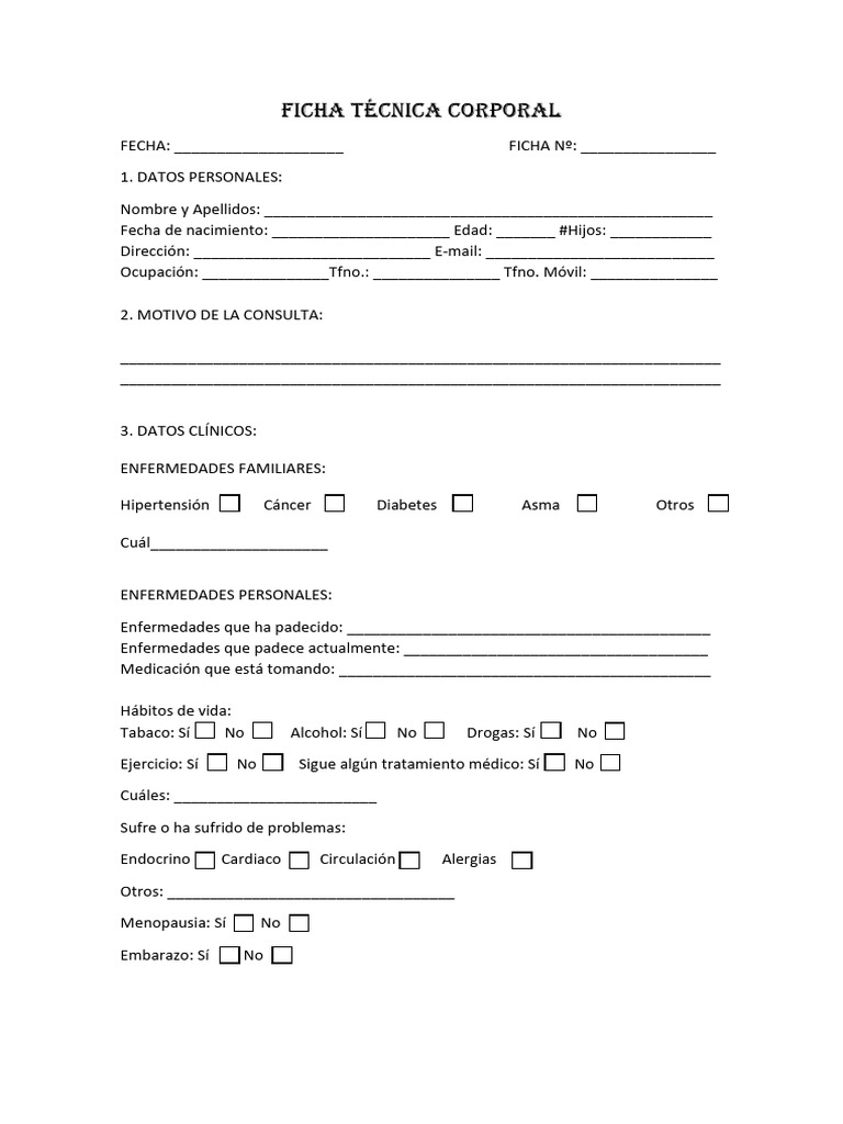 FICHA TÉCNICA CORPORAL HIGIENE Alba | PDF