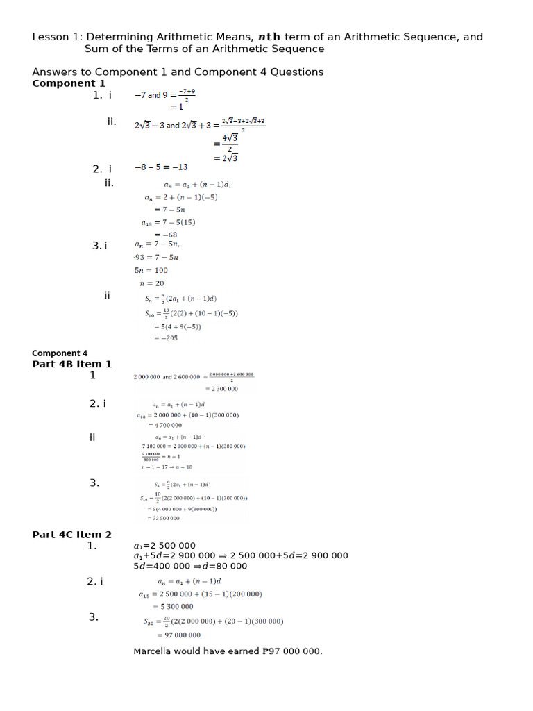 Conso-n-Enhancement-Day-1-Answer | PDF
