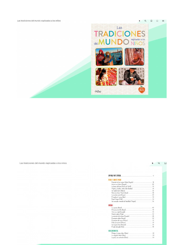 Las Tradiciones Del Mundo - Lengua | PDF