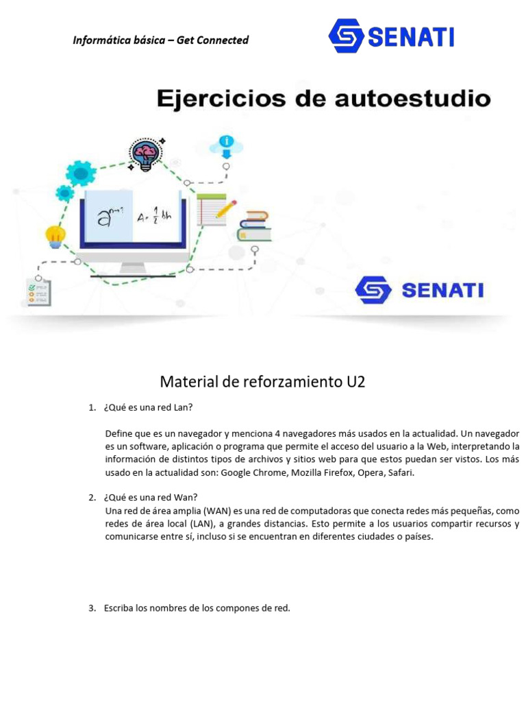 SINU-151 Unidad02 Material Reforzamiento | PDF
