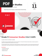 Consumer Studies Notes | PDF | Nutrition | Diet & Nutrition
