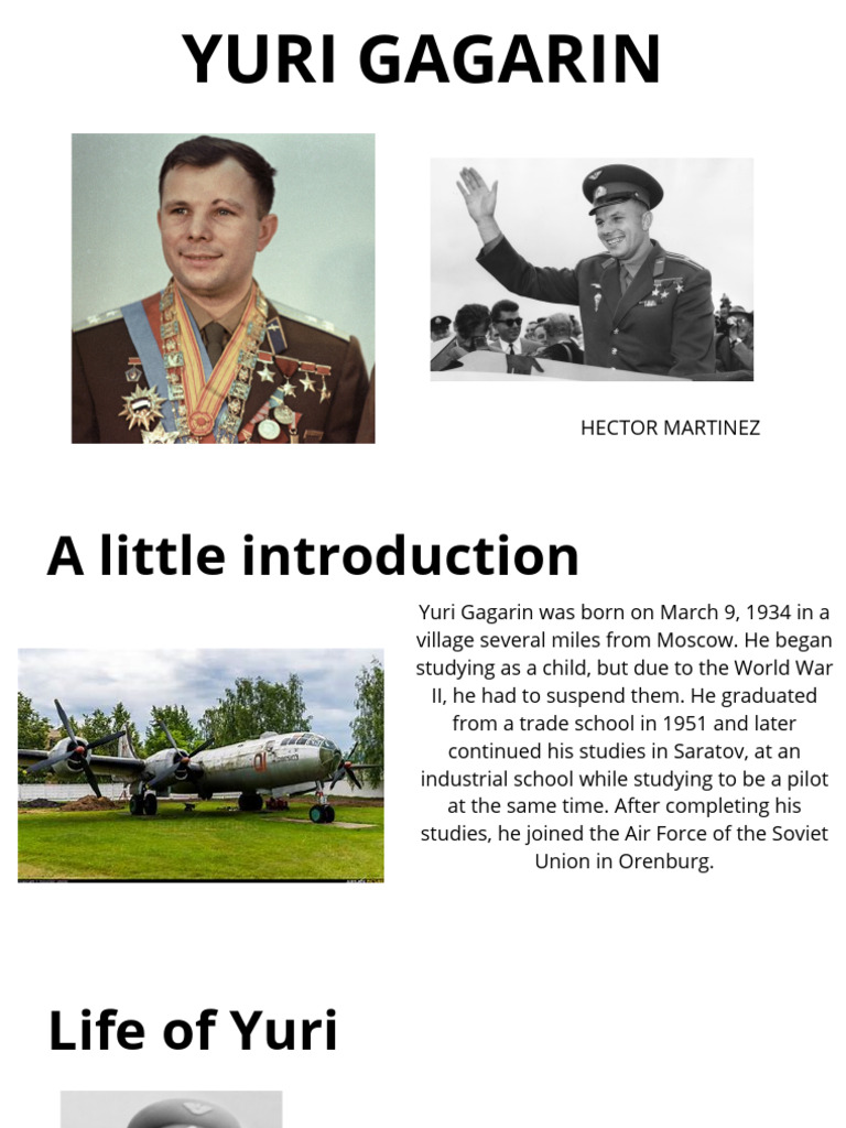 YURI GAGARIN | PDF