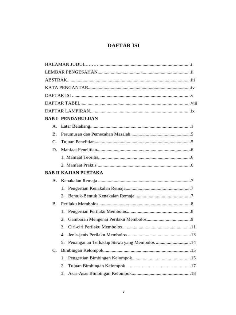 daftar isi | PDF