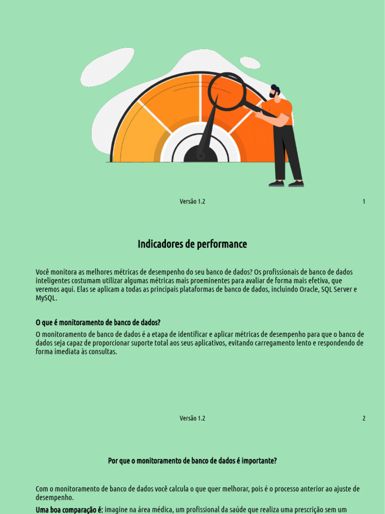 Indicadores de Performance | PDF | SQL | Ingeniería Informática