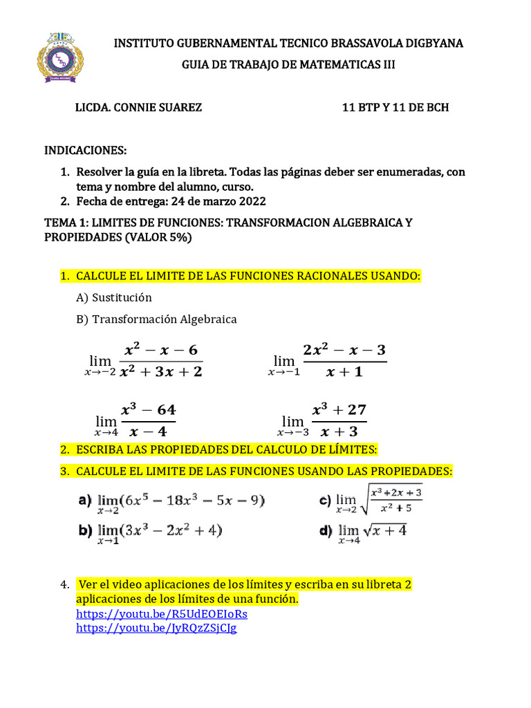 Semana 3 Matematicas Iii Pdf