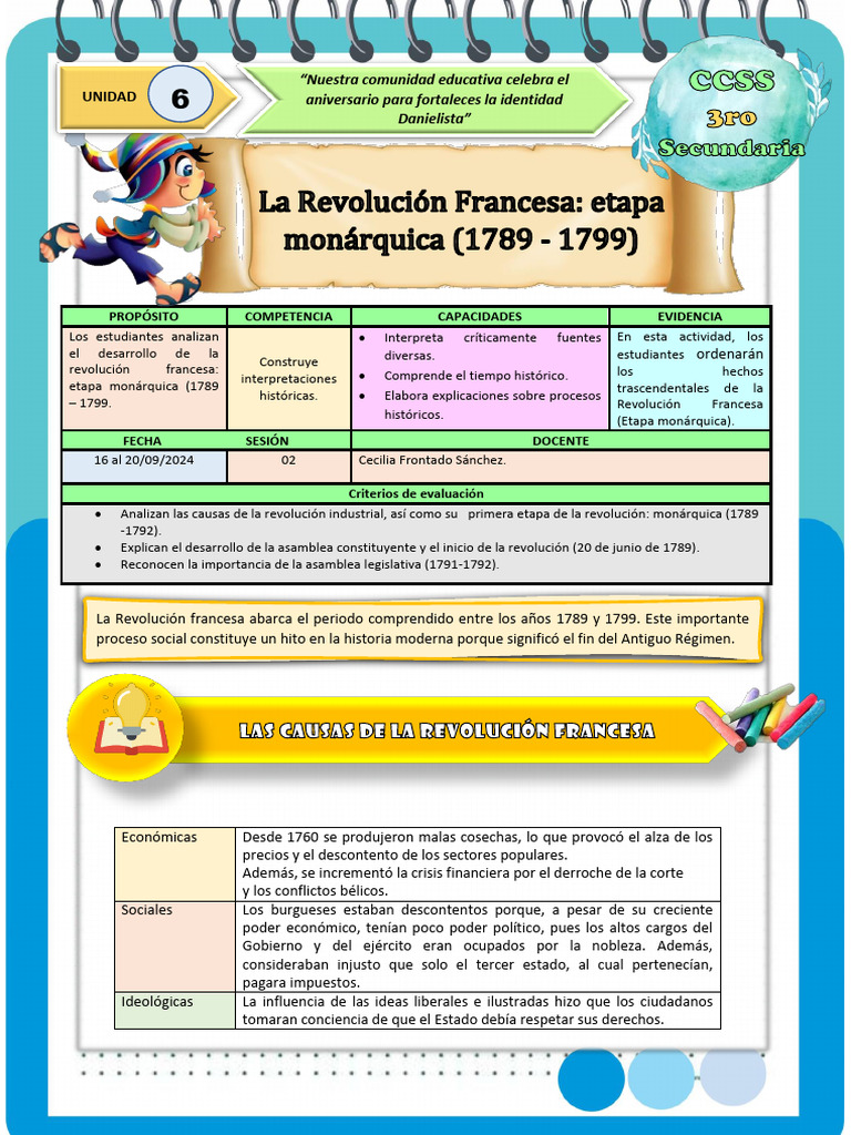 Ficha de Actividad CCSS 3°-Semana 2 Uni 6 | PDF