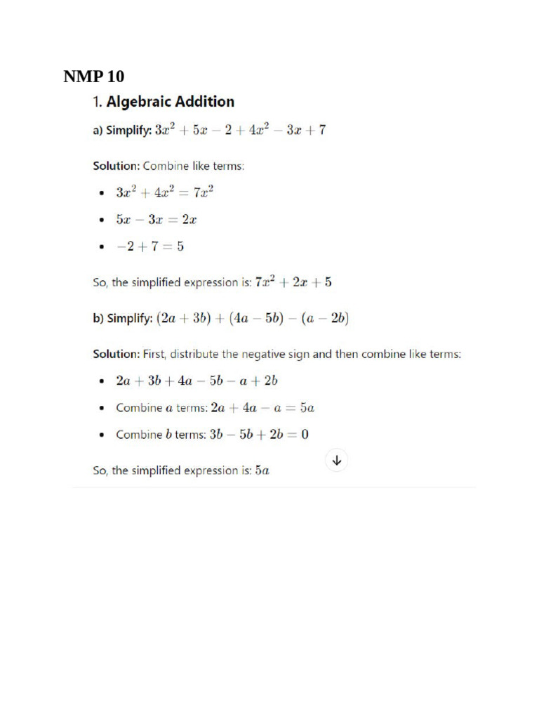 NMP 10 lecture | PDF