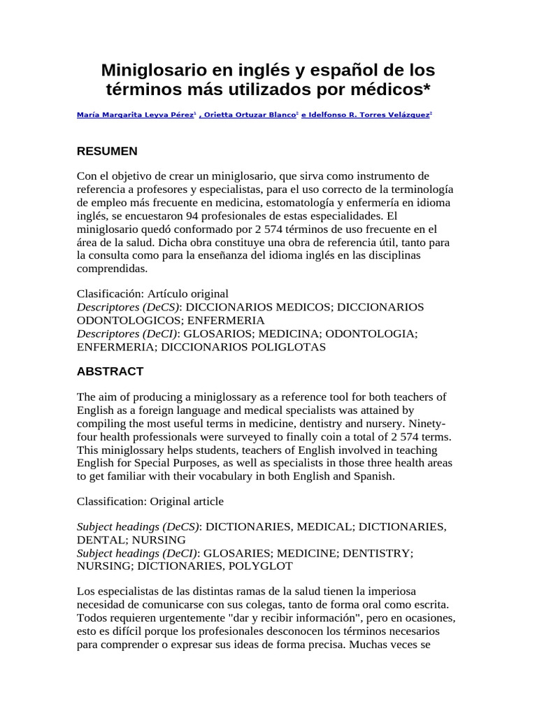 Terminologa en Ingles | PDF | Maestros | Estudios de idiomas extranjeros