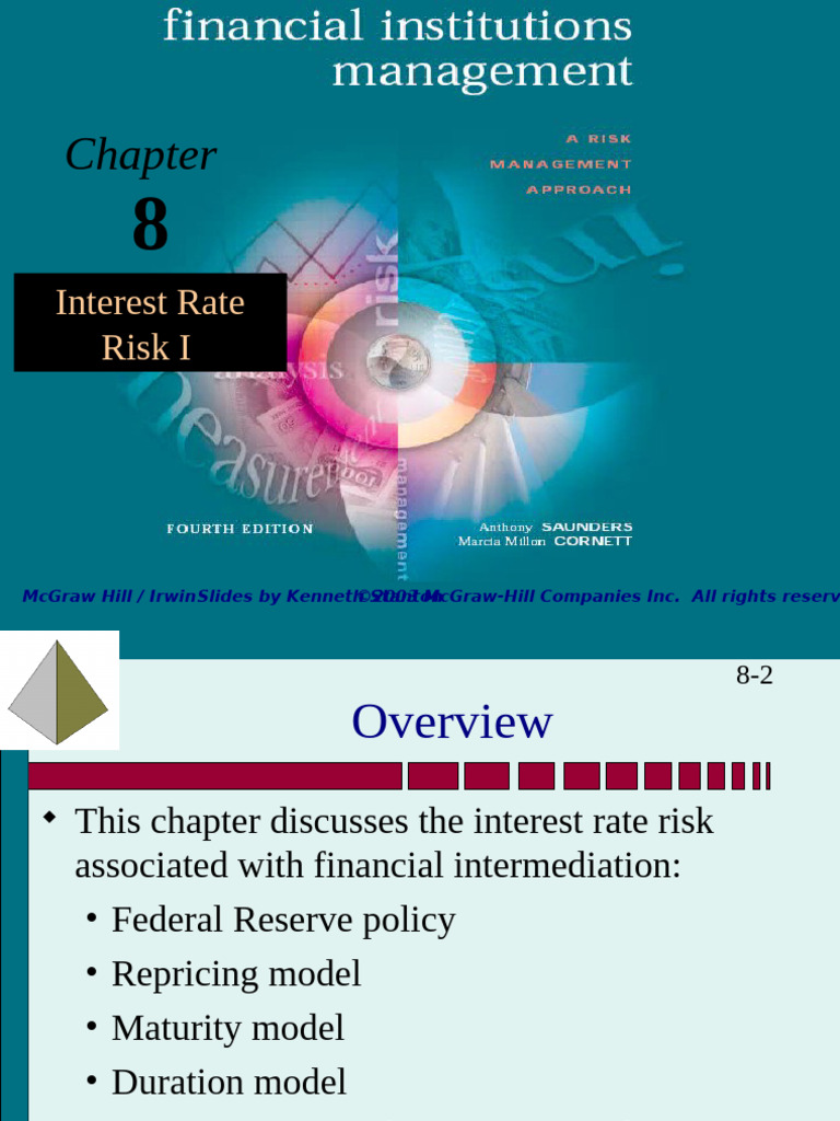 Interest Rate Risk Presentation Chapter 8 | PDF