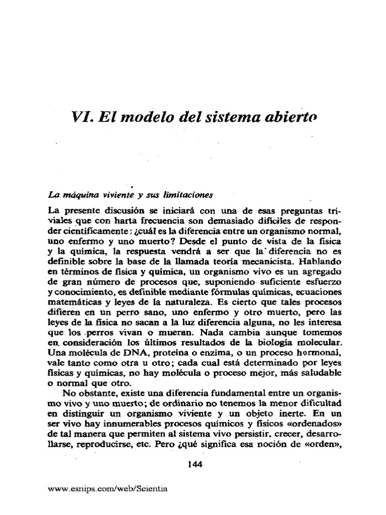 Teoria General de Los Sistemas Ludwig Von Bertalanffy 166 183 | PDF