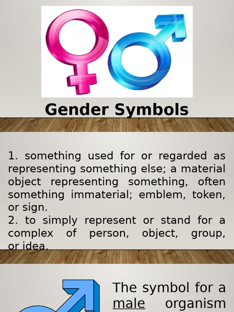 Gender Symbol | PDF