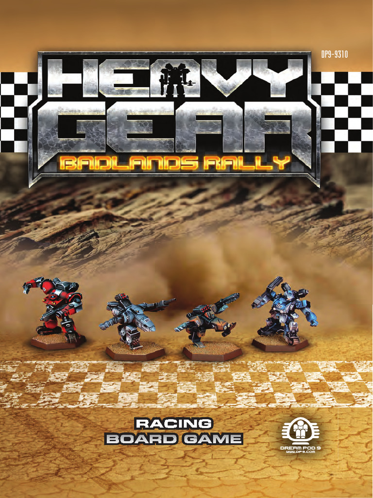 Heavy Gear - Badlands Rally Rules Booklet Web | PDF