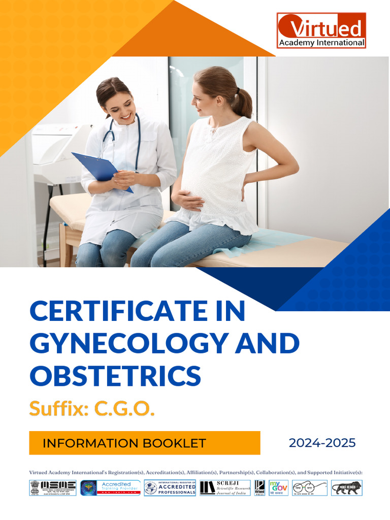 Online Certificate in Gynecology and Obstetrics CGO Information Booklet ...