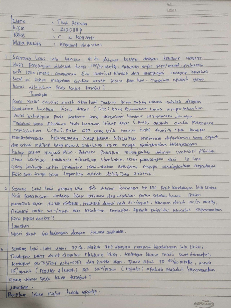 Tika Rosiana 210101111P Uas Gadar | PDF